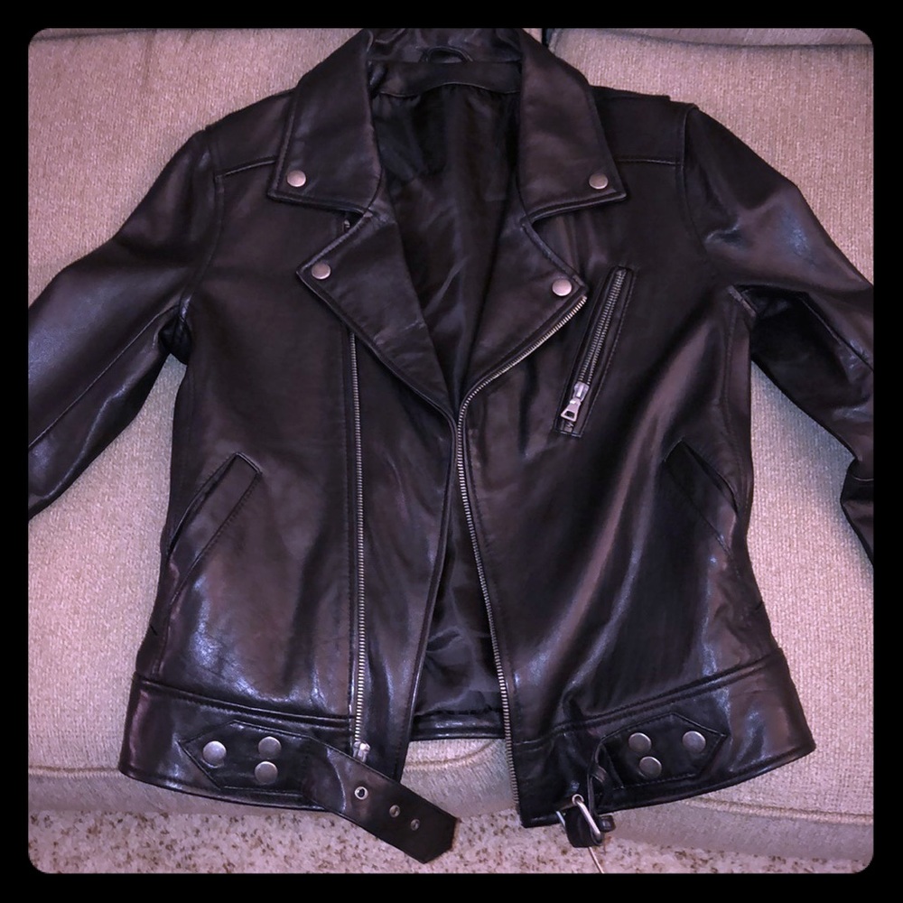 Leather Jacket. Hardly Worn, Like New! - Gem